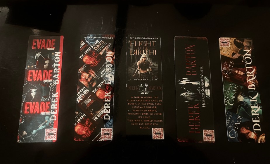 New Custom-made Bookmarkers Are Now Available! — Derek Barton, 2024 – The Official Website of ...